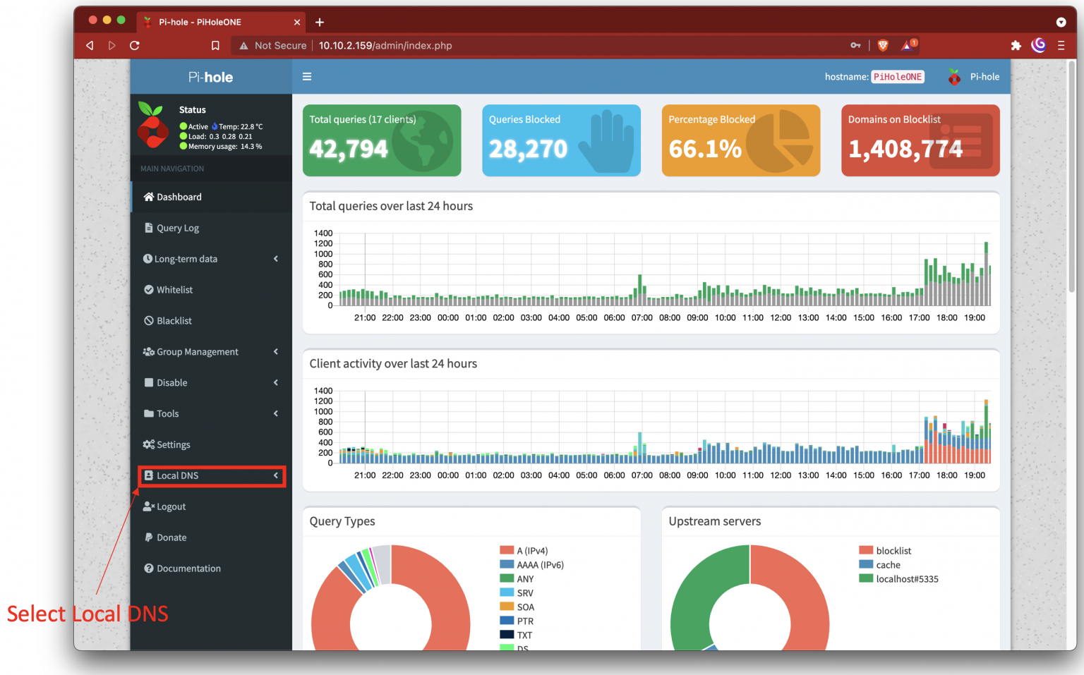 Set a Local Domain Name for your Network Using Pi-Hole – Virtualize ...