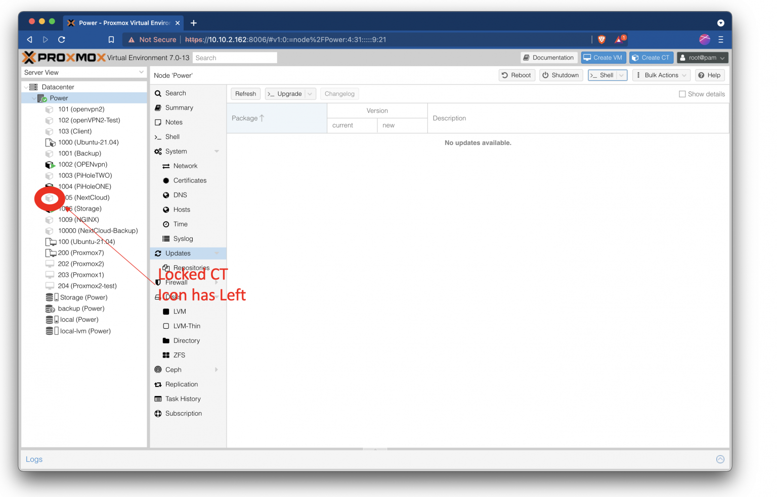 How to unlock a LXC (Linux container) in Proxmox 7 – Virtualize Everything