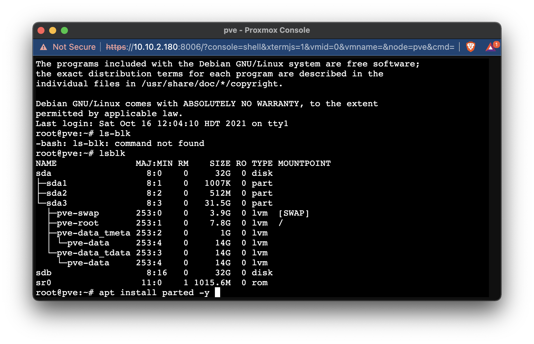 How to Add Storage Dive to Proxmox 7 – Virtualize Everything