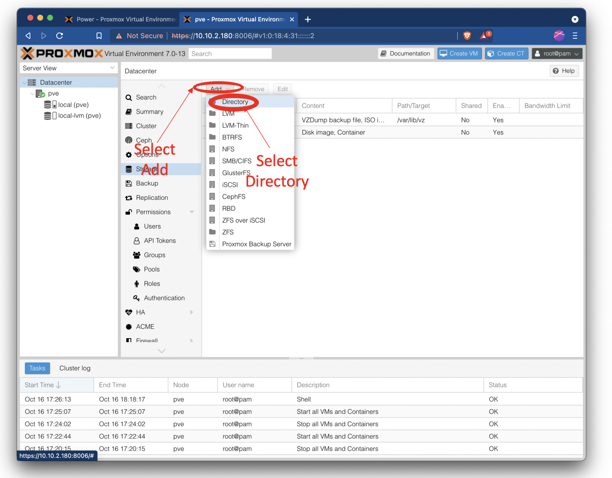 How to Add Storage Dive to Proxmox 7 – Virtualize Everything
