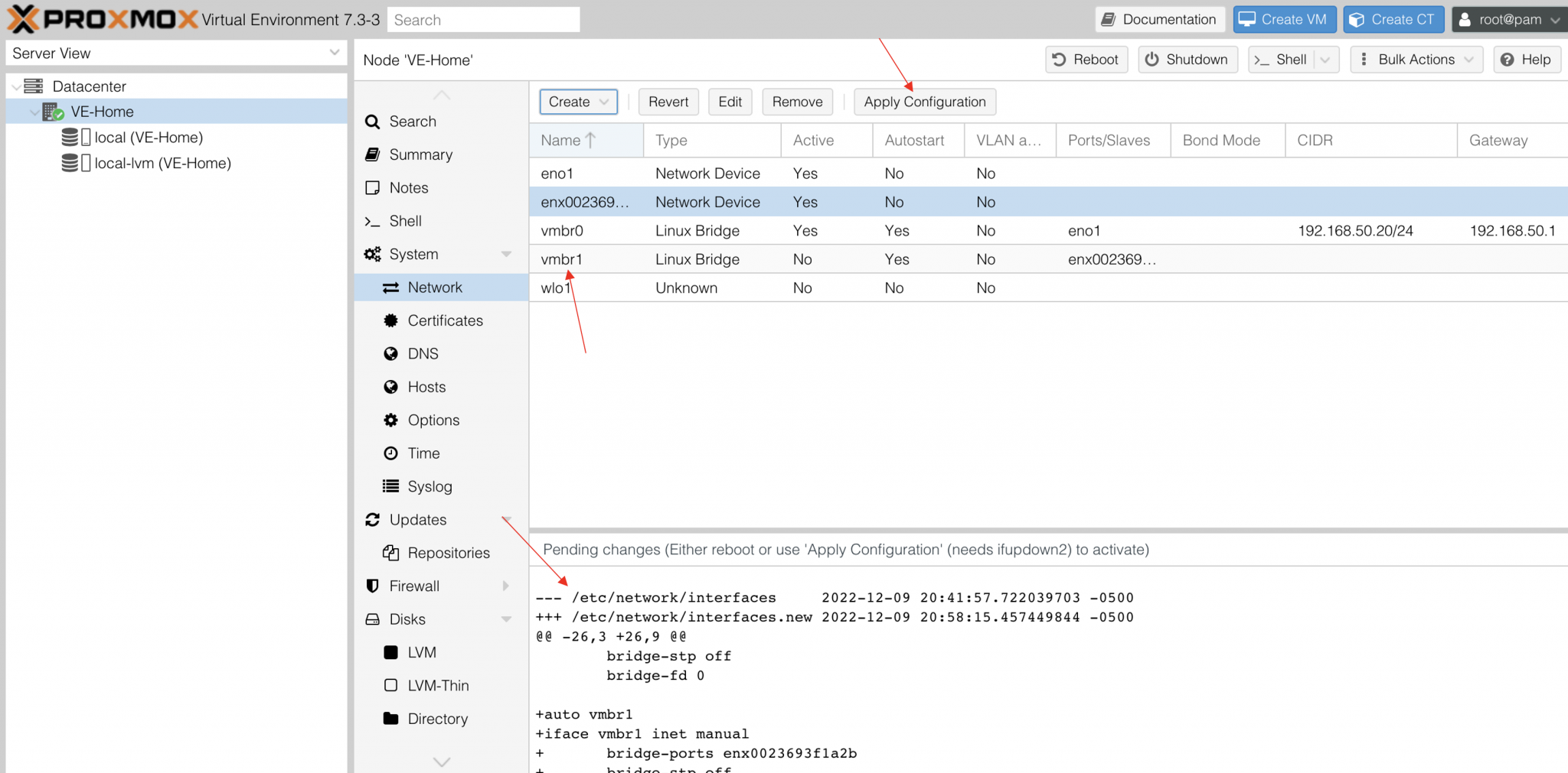 Adding A Usb Ethernet Port To Your Proxmox Server Using Web Interface Virtualize Everything